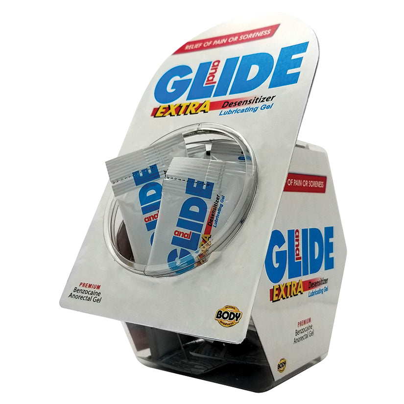 Anal Extra Glide Sample Packet Box of ... – LifestyleDistributing.com