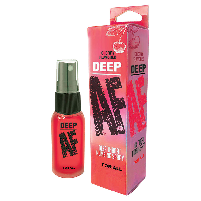 Deep AF Numbing Throat Spray-Cherry – LifestyleDistributing.com