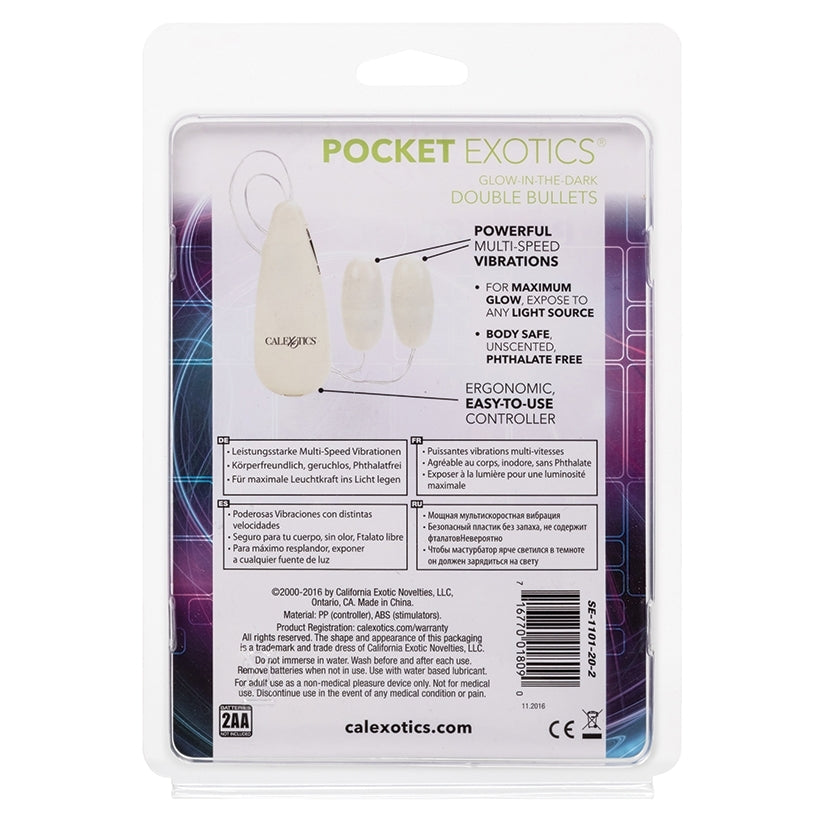 Pocket Exotics Double Bullets-G.I.T.D – LifestyleDistributing.com
