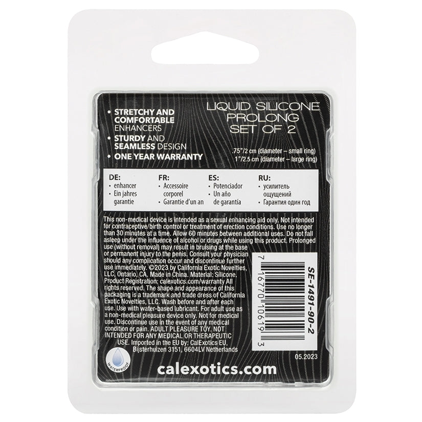 Alpha Liquid Silicone Prolong Set of 2 – LifestyleDistributing.com