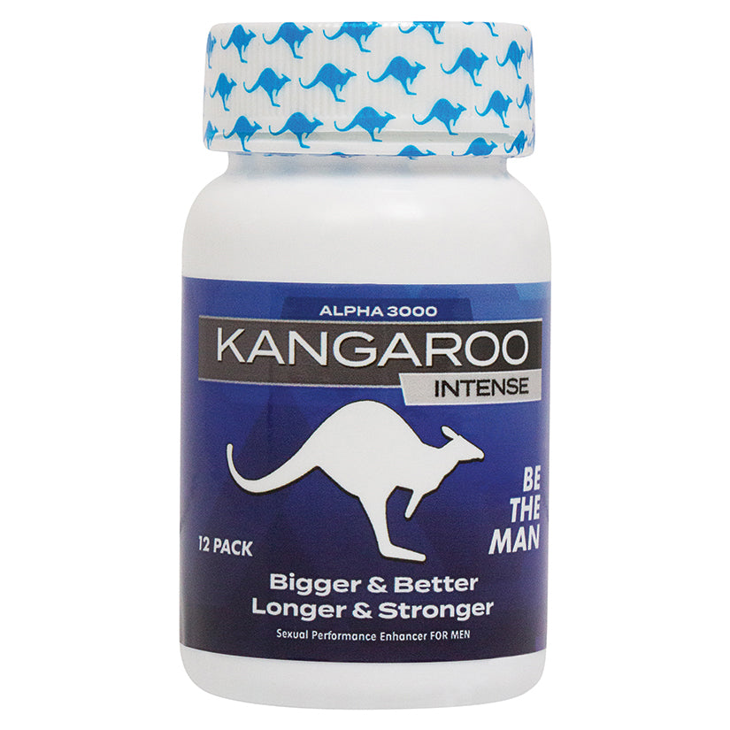 Kangaroo "Blue" For Him 12 Count Bottle – LifestyleDistributing.com