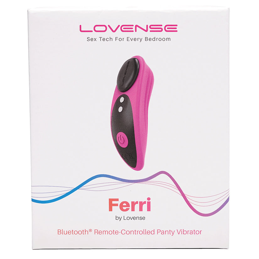 Lovense Ferri Bluetooth Remote Controlled Panty Vibrator – LifestyleDistributing.com
