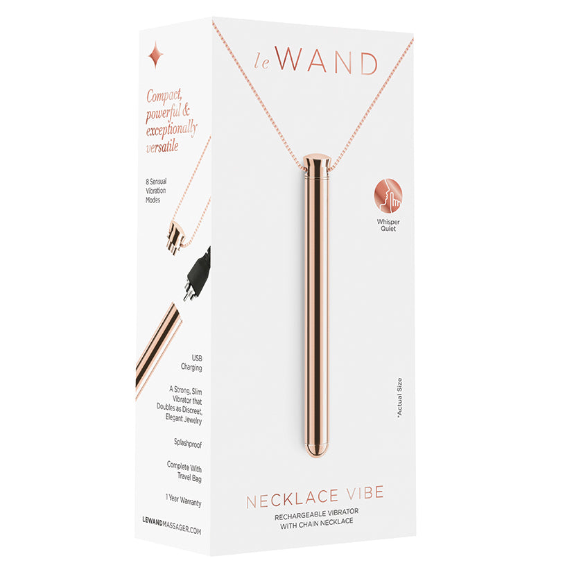 LeWand Necklace Vibe-Rose Gold – LifestyleDistributing.com